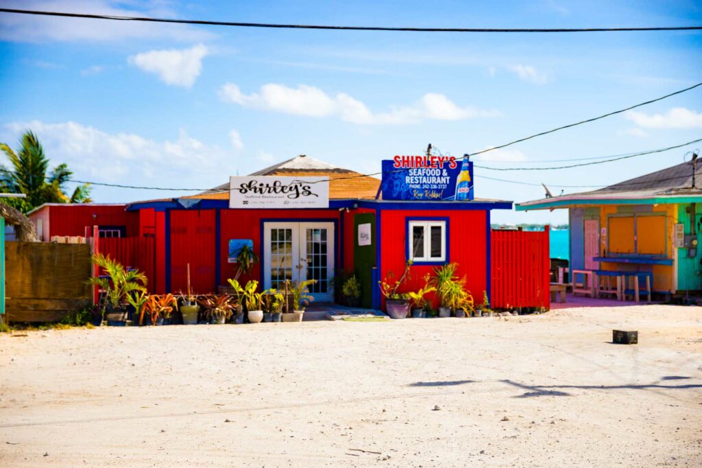 Shirley’s Seafood Restaurant at the Fish Fry - I ♥️ Exuma