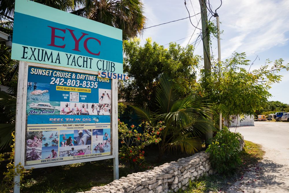 Exuma Yacht Club Restaurant and Bar - I ♥️ Exuma